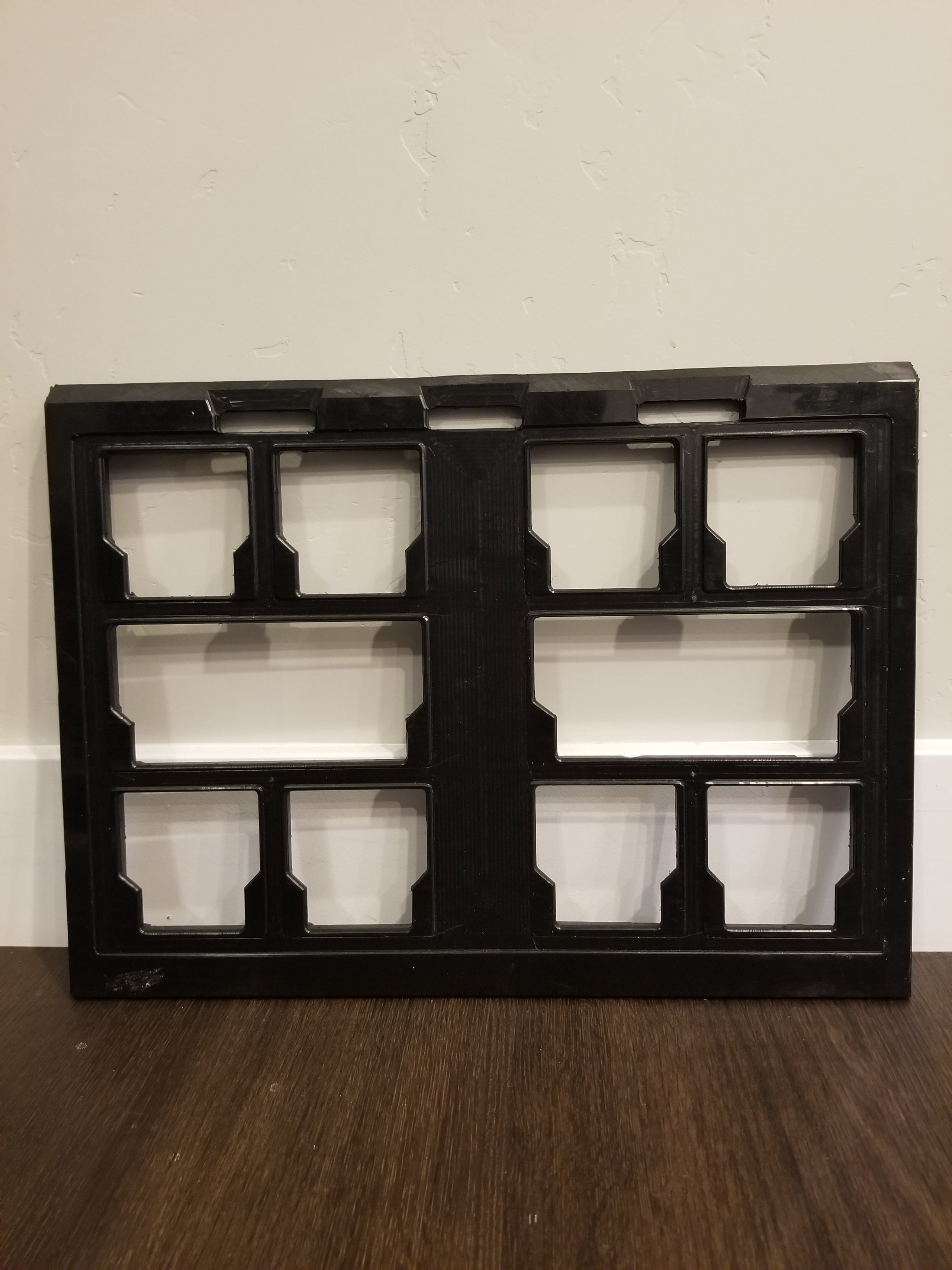 Packout Black Full Size Top Mounting Plate | Stack Smarter