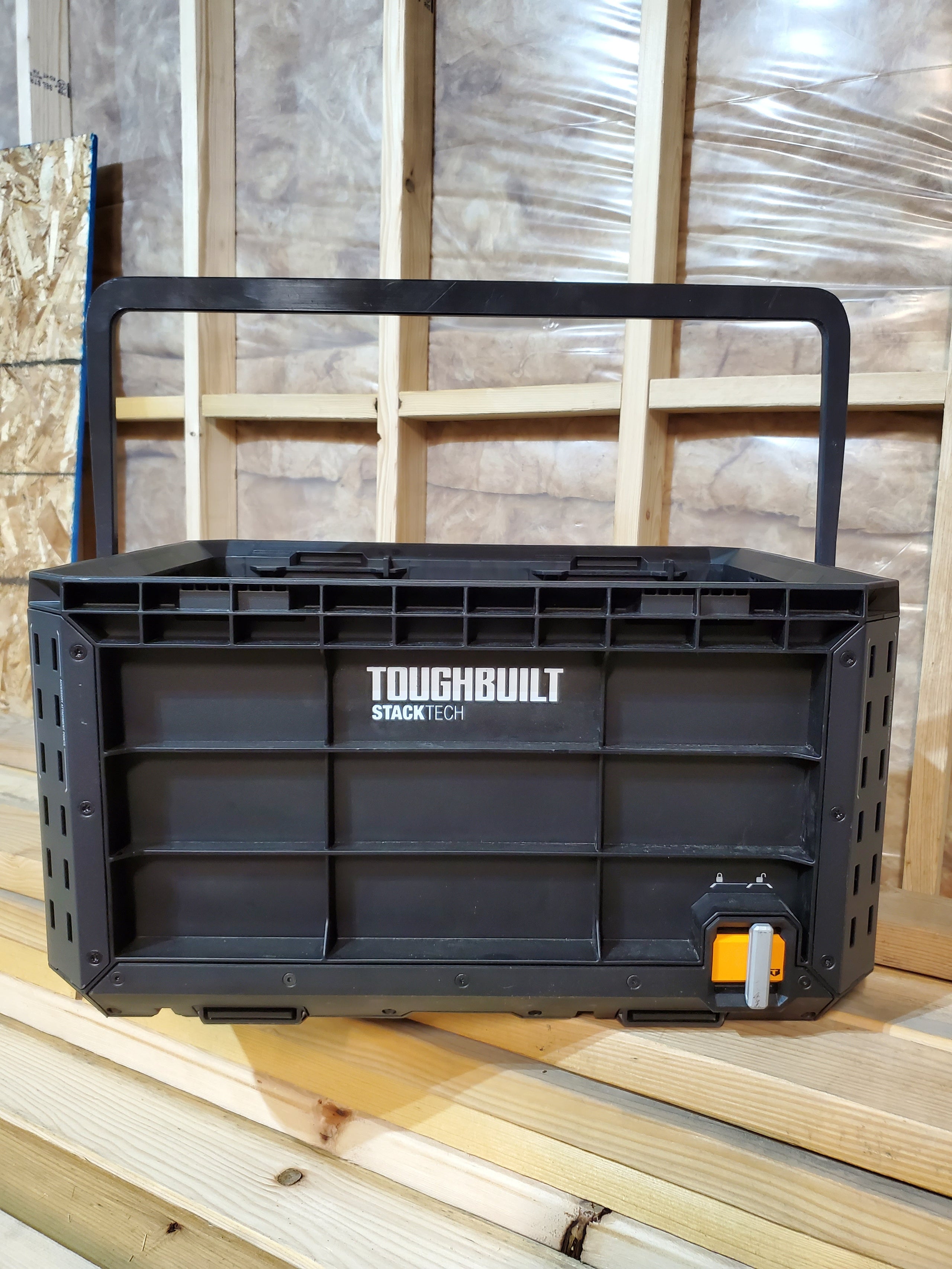 ToughBuilt StackTech Crate Top Handle X-50 | Stack Smarter