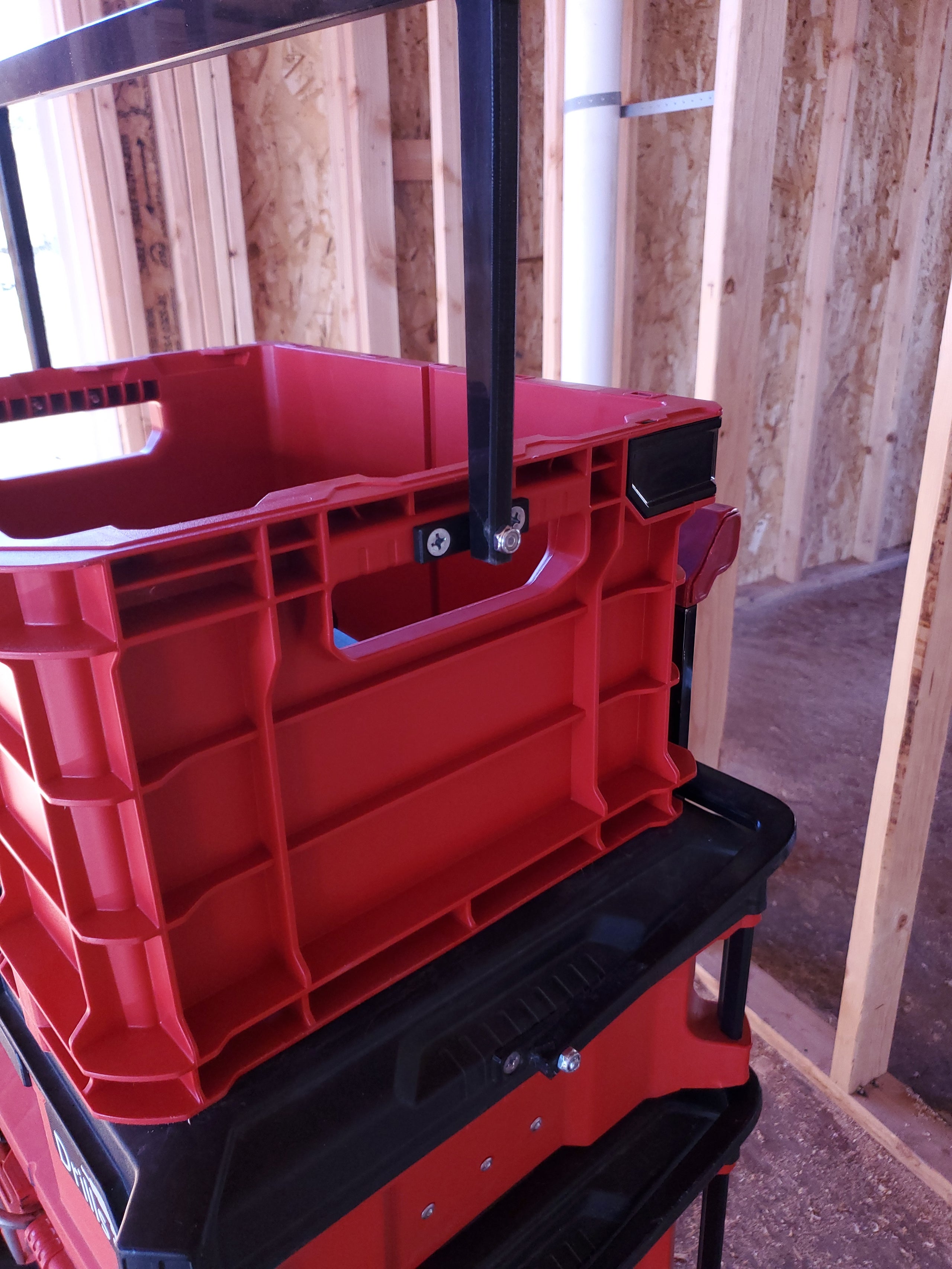 Milwaukee Packout Crate 48-22-8440 Top Handle | Stack Smarter