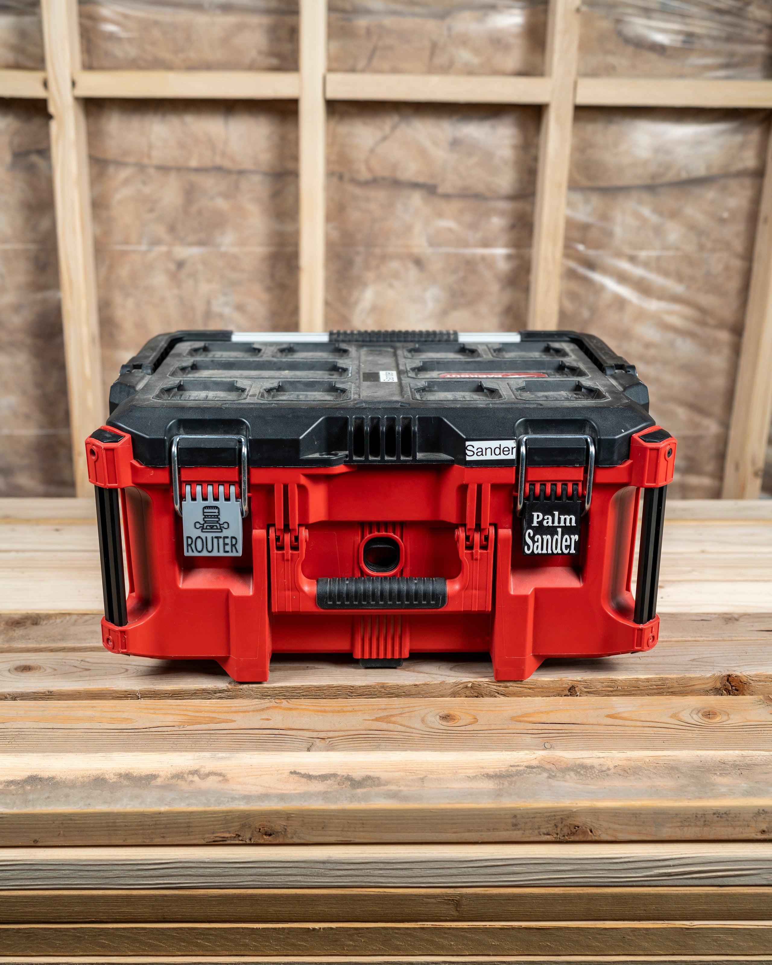 Milwaukee Packout Aluminum Rails (Large Tool Box) | Stack Smarter