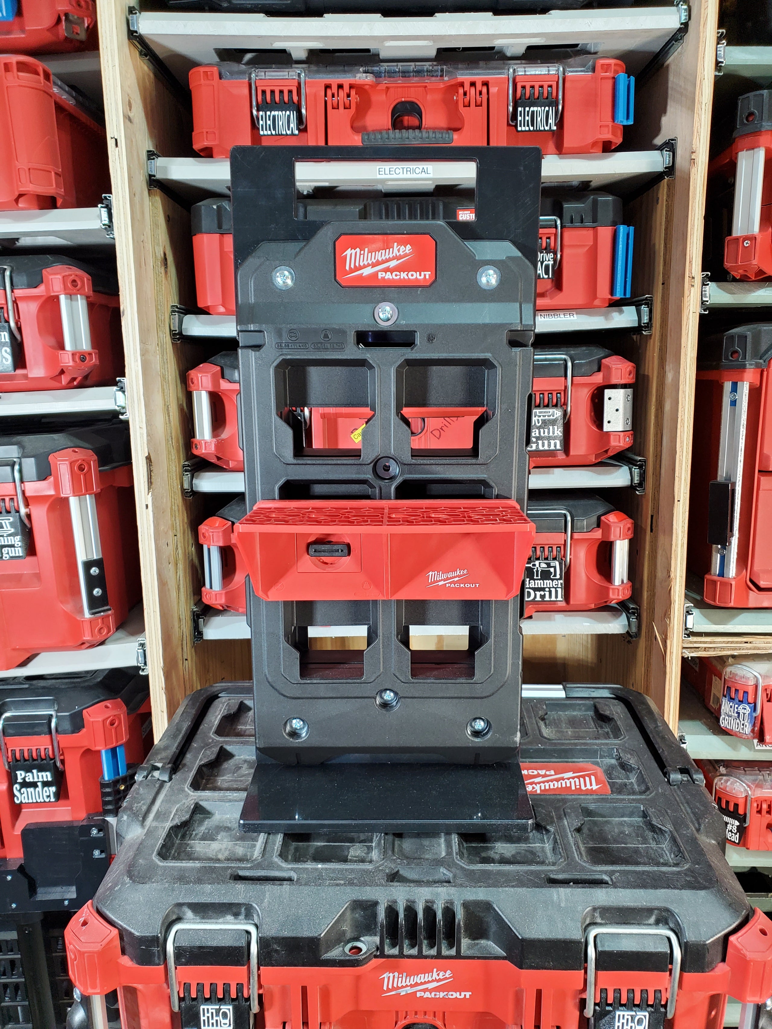 Back to Back Half Width Packout Caddy | Stack Smarter